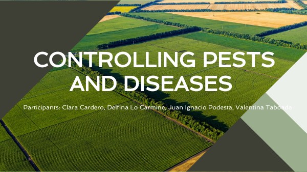 Controlling pests and diseases