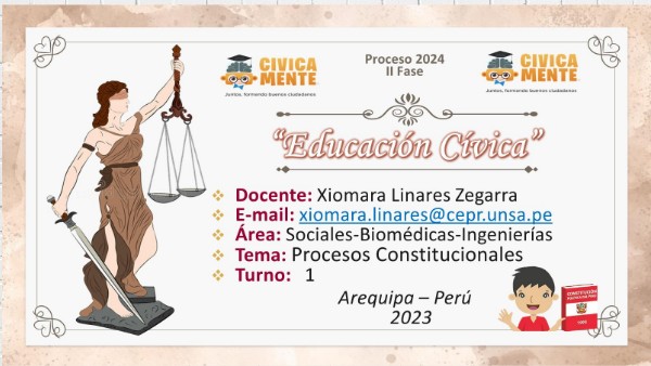 Garantías Constitucionales (2024 - II) | Genially