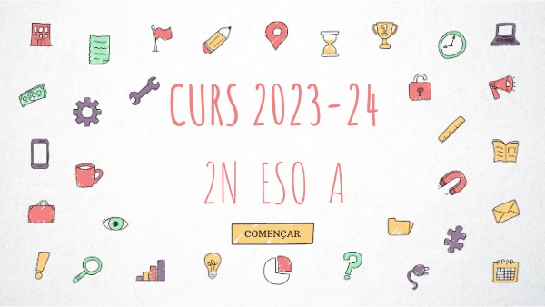 presentació inici curs 2023 - 24 | Genially