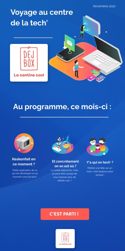 Plaquette tech' - Novembre 2021 | Genially