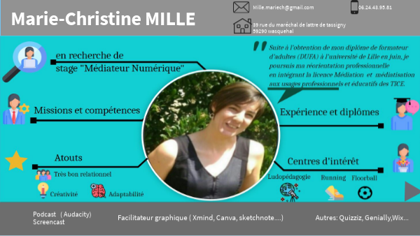 CV marie novembre 2020 | Genially
