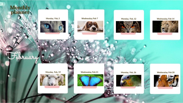 FEBRUARY PLANNER A2 | Genially