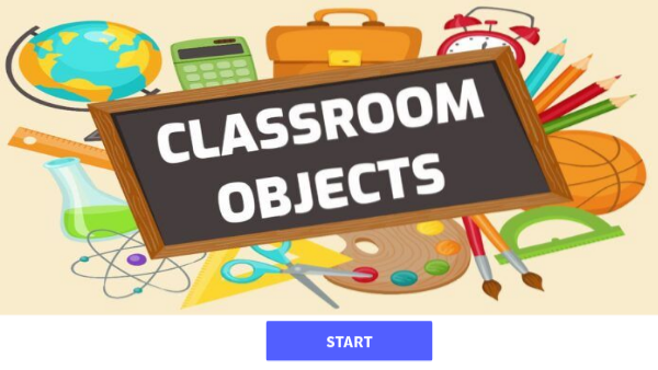Classroom objects | Genially