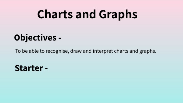 Charts and Graphs | Genially
