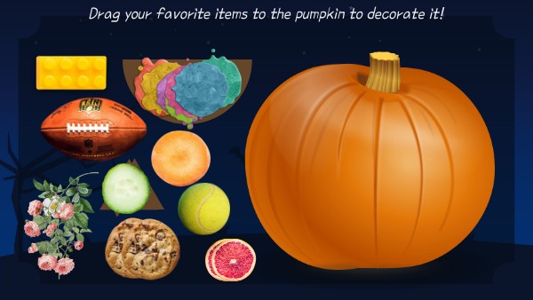 Decorate A Pumpkin Halloween Activity | Genially