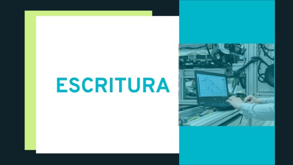 ESCRITURA | Genially