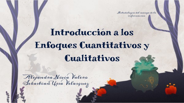 WITCHCRAFT PRESENTATION | Genially