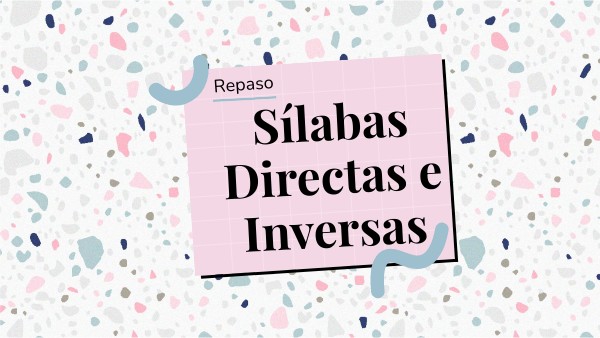 Repaso sílabas