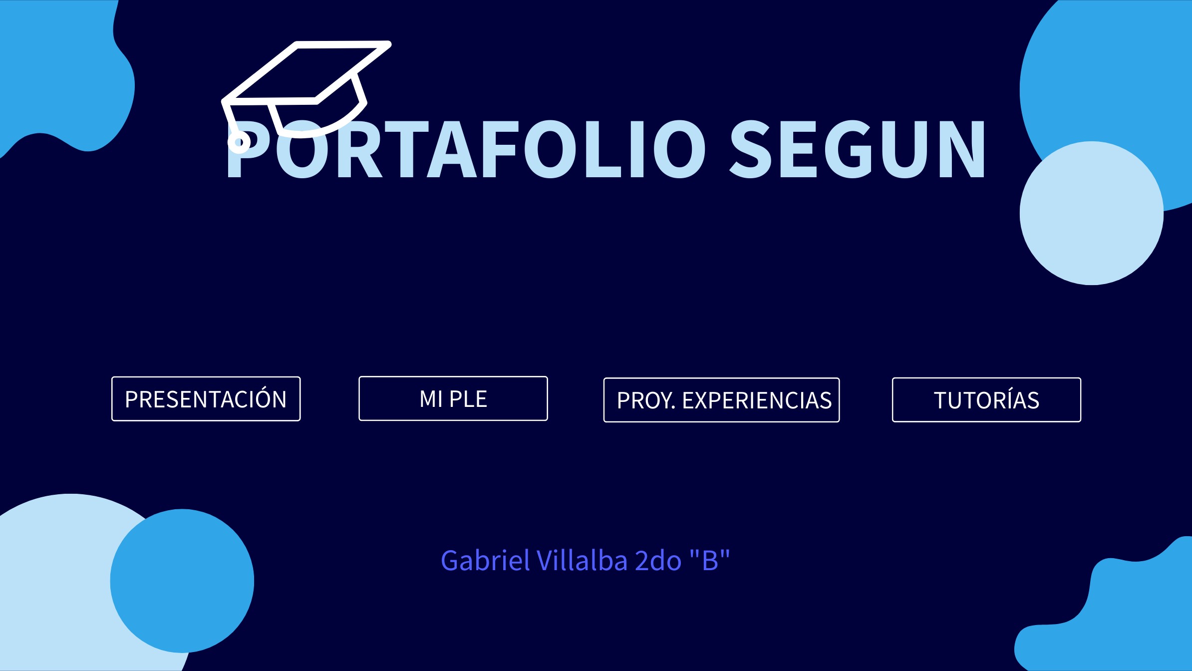 Portafolio quimestral - Gabriel Villalba