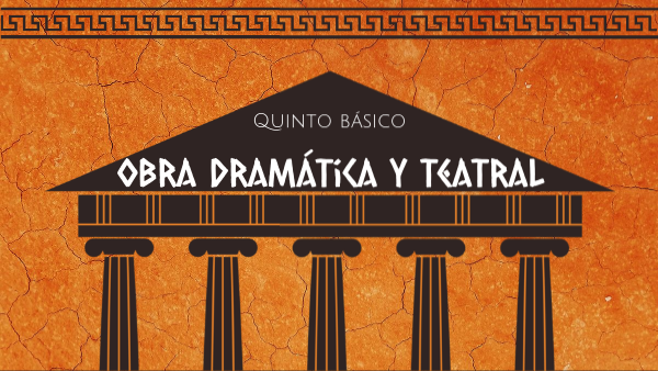 Obra Dramática y teatral / Repaso | Genially