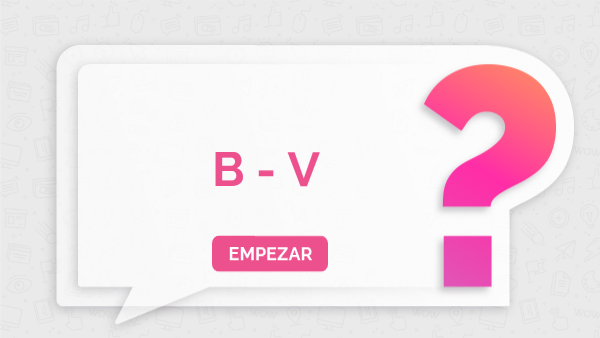 Uso de la b y v | Genially