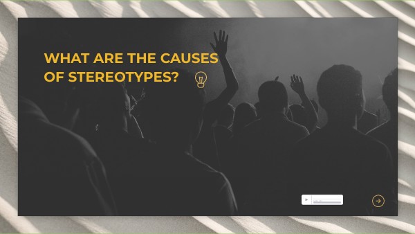 CAUSES OF STEREOTYPES