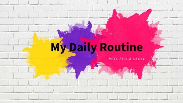 My Daily Routine | Genially
