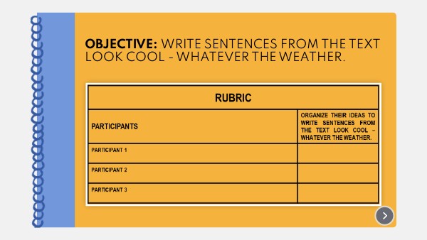 LOOK COOL - WHATEVER THE WEATHER - ACTIVITY BOOK | Genially