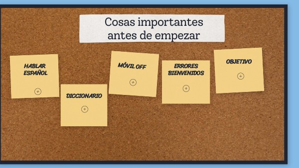 CORKBOARD | Genially