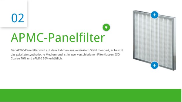 Panel filter- APMC-Panelfilter DE