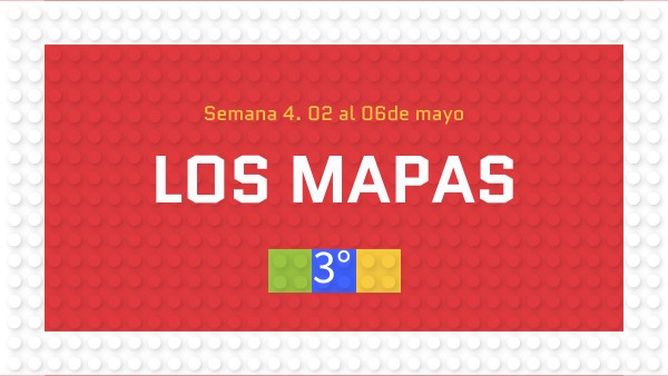 Los mapas 3°