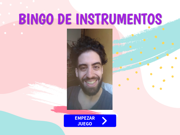 BINGO DE INSTRUMENTOS MUSICALES | Genially