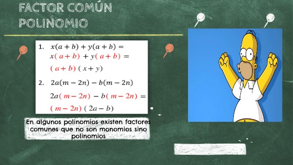 FACTOR COMÚNPOLINOMIO Y POR AGRUPACIÓN DE TÉRMINOS | Genially