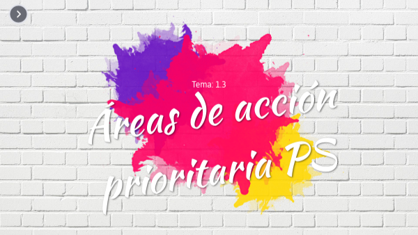 TEMA 1.3 ACCIONES PRIORITARIAS PS | Genially
