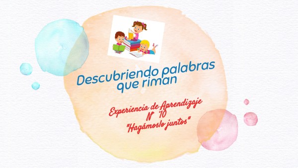 Descubriendo palabras que riman