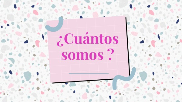 ¿cuántos somos?