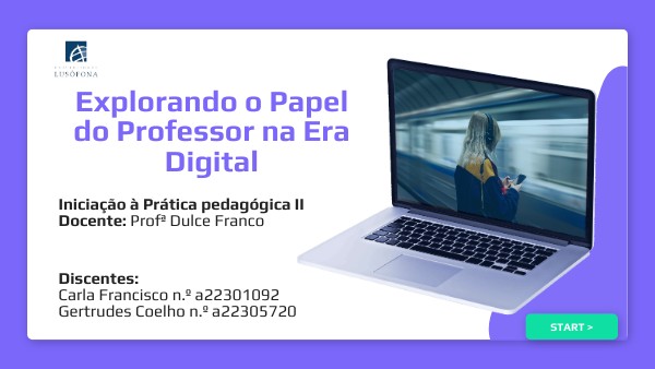 anaálise de dados explorando o papel do professor na era digital | Genially