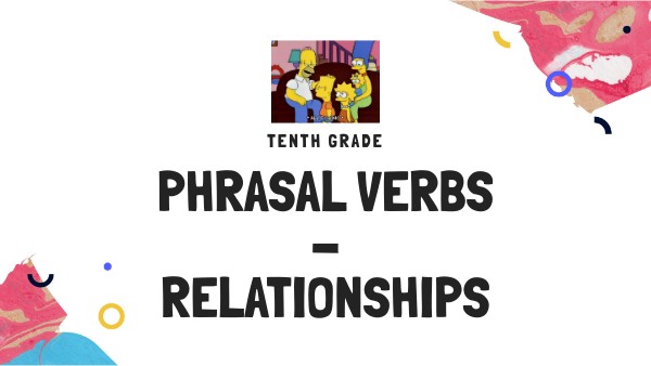 PHRASAL VERBS RELATIONSHIPS