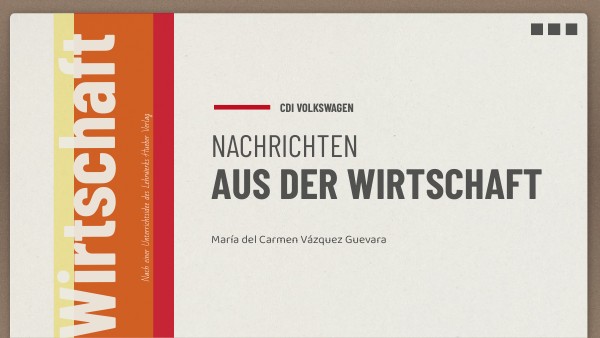Nachrichten aus der Wirtschaft
