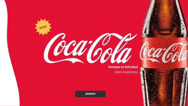 Mezcla promocional Coca cola | Genially