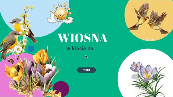 Wiosna w klasie 2a, zdjęcia | Genially