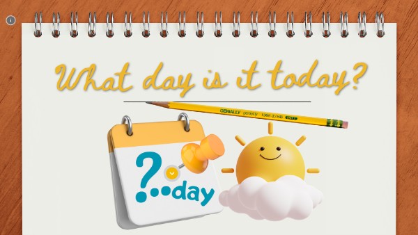 DAYS OF THE WEEK | Genially