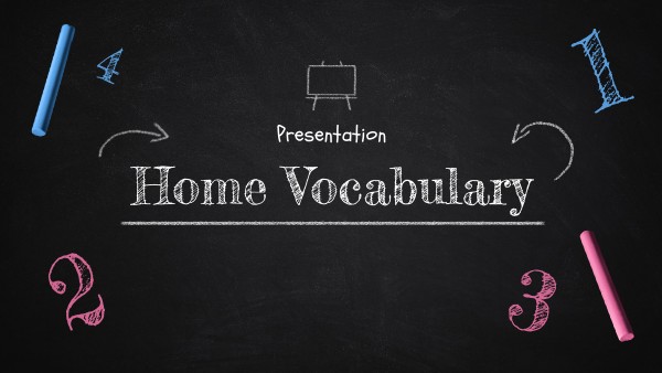 Home Vocabulary