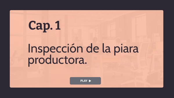 CC1 Inspección de la piara productora | Genially