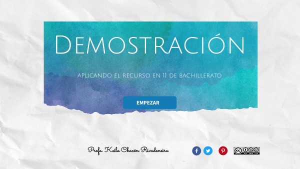 La demostración en media académica | Genially