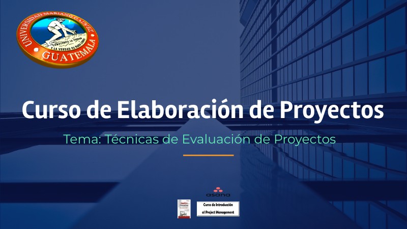 Curso de Evaluación de Proyectos - semana 11 | Genially