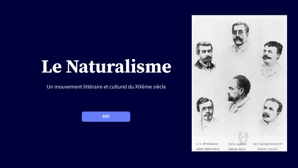 Le naturalisme