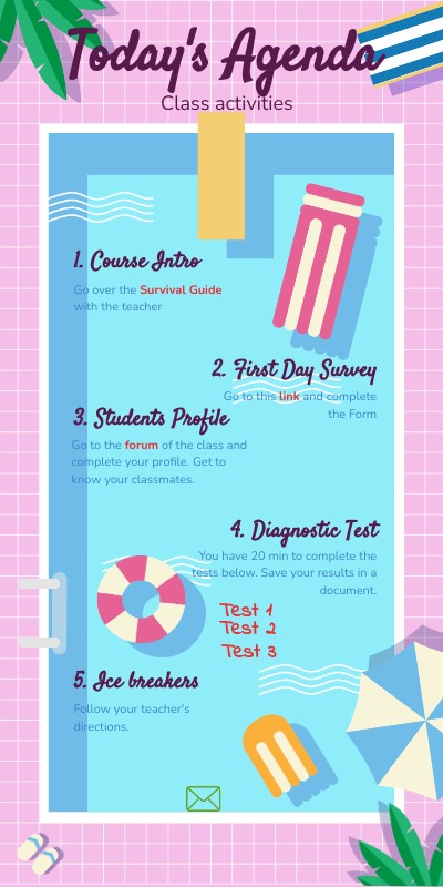 FIRST DAY OF CLASSES | Genially