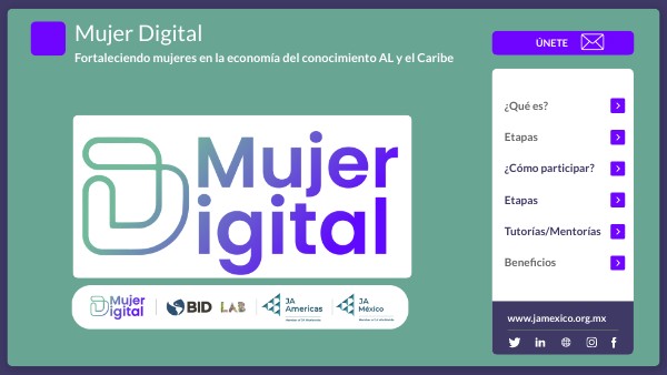 JA_Mujer Digital_Alianzas | Genially