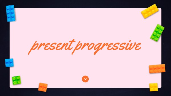 present progressive | Genially