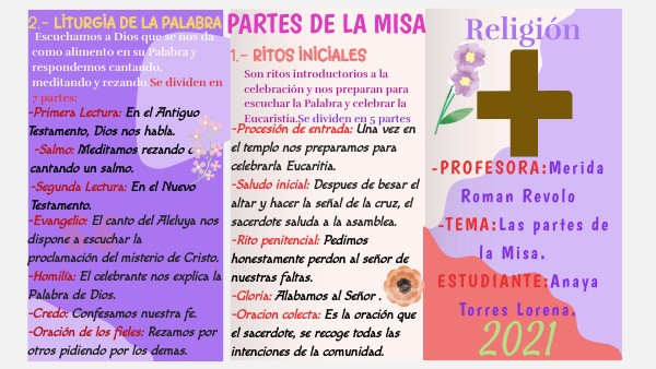 TRIPTICO RELIGION | Genially