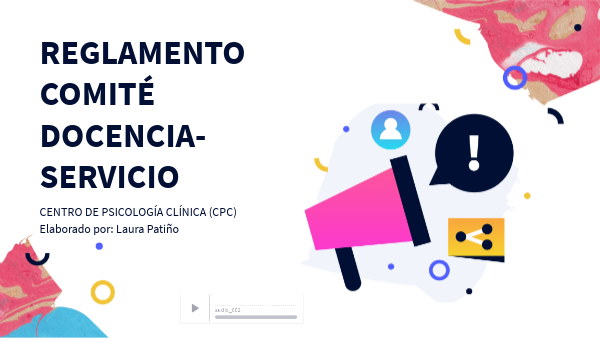 Reglamento comité docencia-servicio | Genially