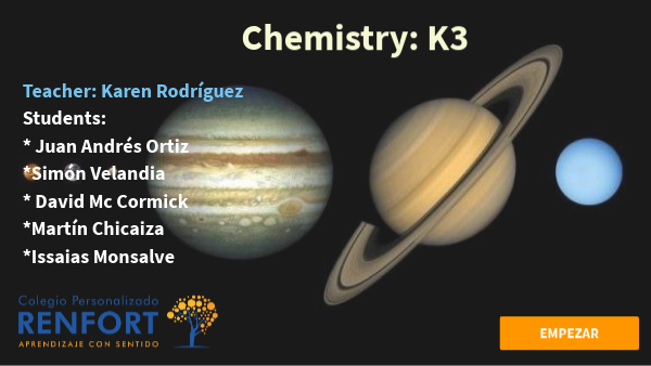 Digital notebook K3 (chemistry)