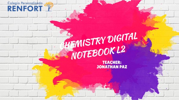 CHEMISTRY L1 DIGITAL NOTEBOOK