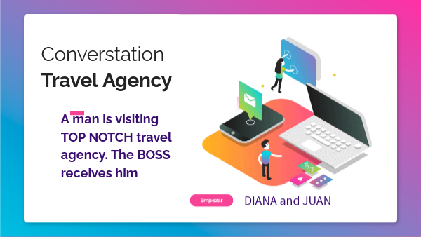 Conversation: Travel Agency | Genially