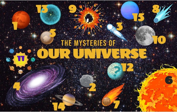 Our Universe Scavenger Hunt | Genially