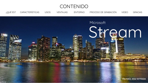 MICROSOFT STREAM | Genially