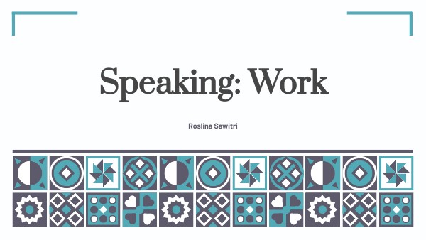 DIKTI Speaking Extra Class