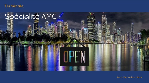 Spécialité AMC Tale | Genially