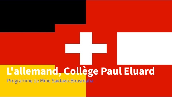Projet d'allemand Mme Saidawi-Bousmaha Version Paul Eluard